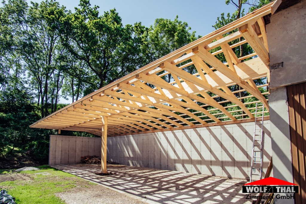Landwirtschaftlicher Unterstand - Zimmerei Wolfthal